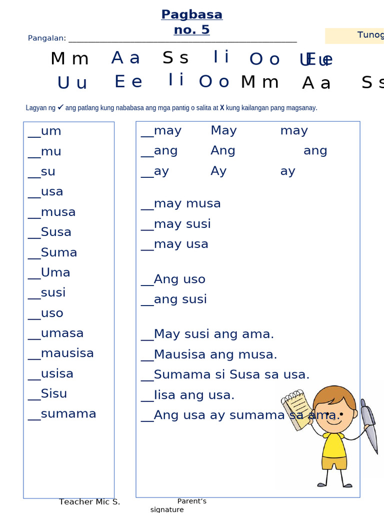 Pagbasa 5 | PDF