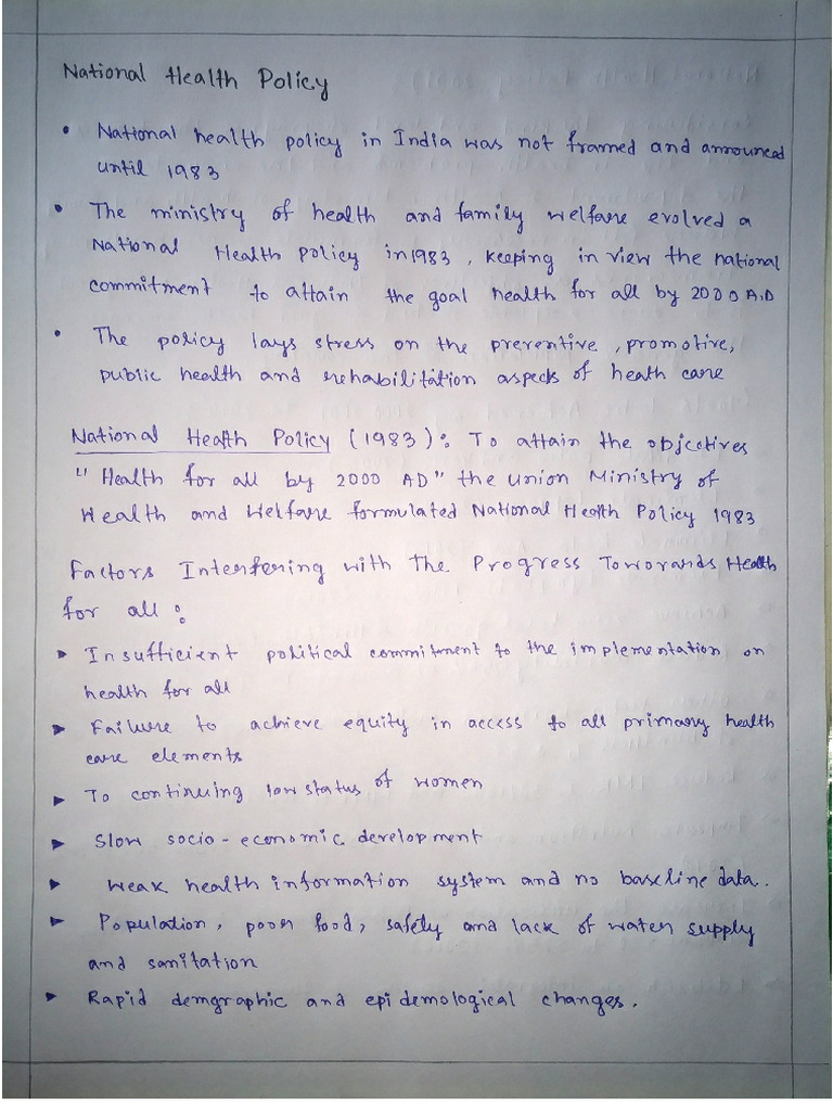 Public Health Assignment by Sayantani Banerjee BHM-23 | PDF