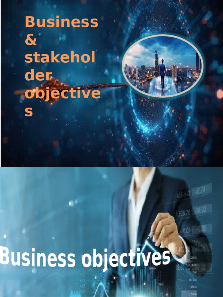 Business and Stakeholder Objectives | PDF | Interest | Employment
