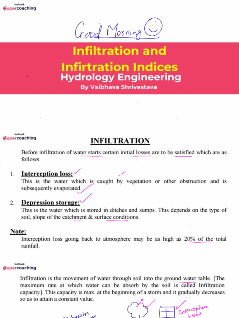 Infiltration InfiltrationCapacity&Runoff | PDF