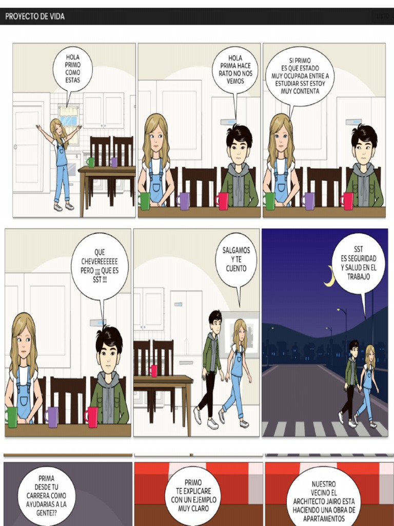 Comic Proyecto de Vida | PDF