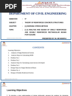 Formulas For RCC | PDF | Beam (Structure) | Prestressed Concrete