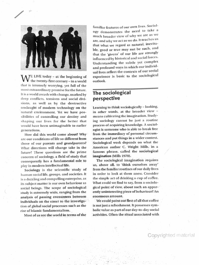 The Sociological Perspective | PDF