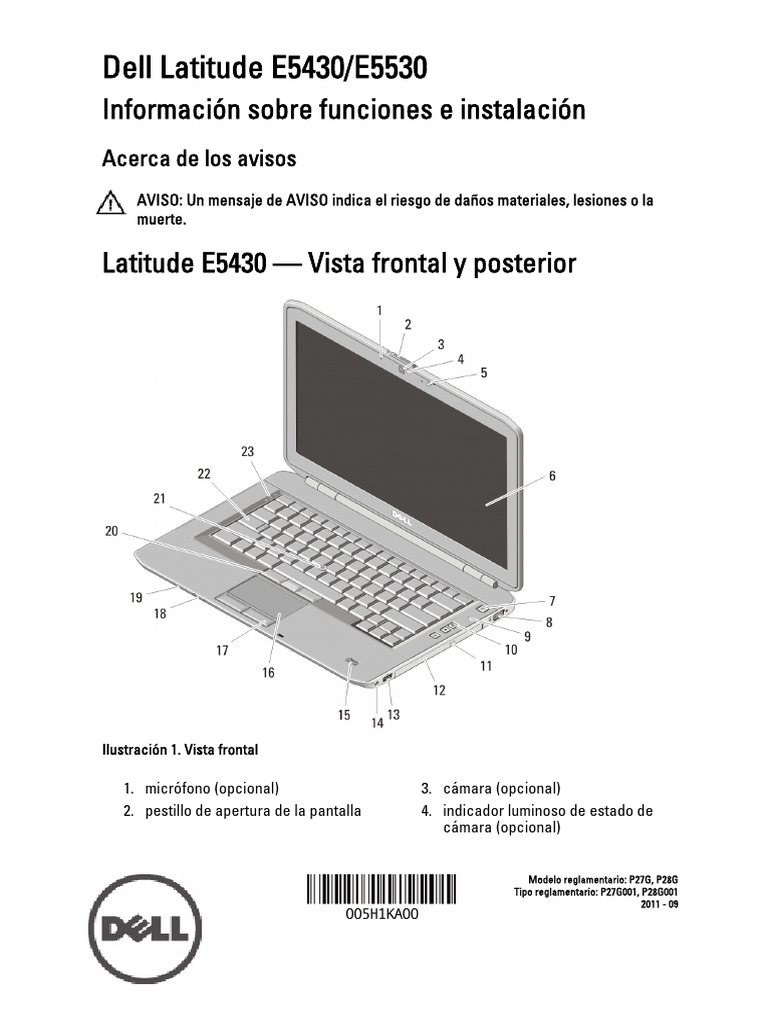 All-Products - Esuprt - Laptop - Esuprt - Latitude - Laptop - Latitude-E5530 - Setup Guide2 - Es ...