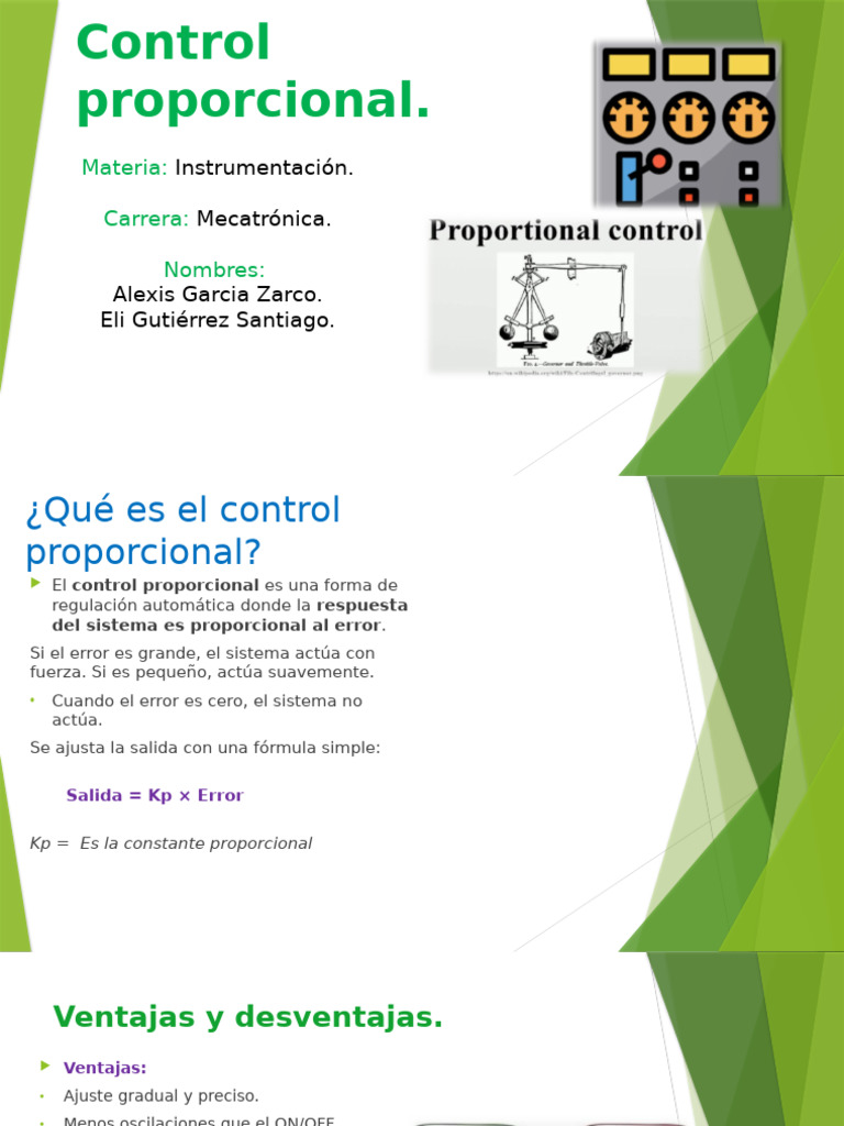 Sistemas Con Control Proporcional. | PDF | Temperatura | Unidad Central ...