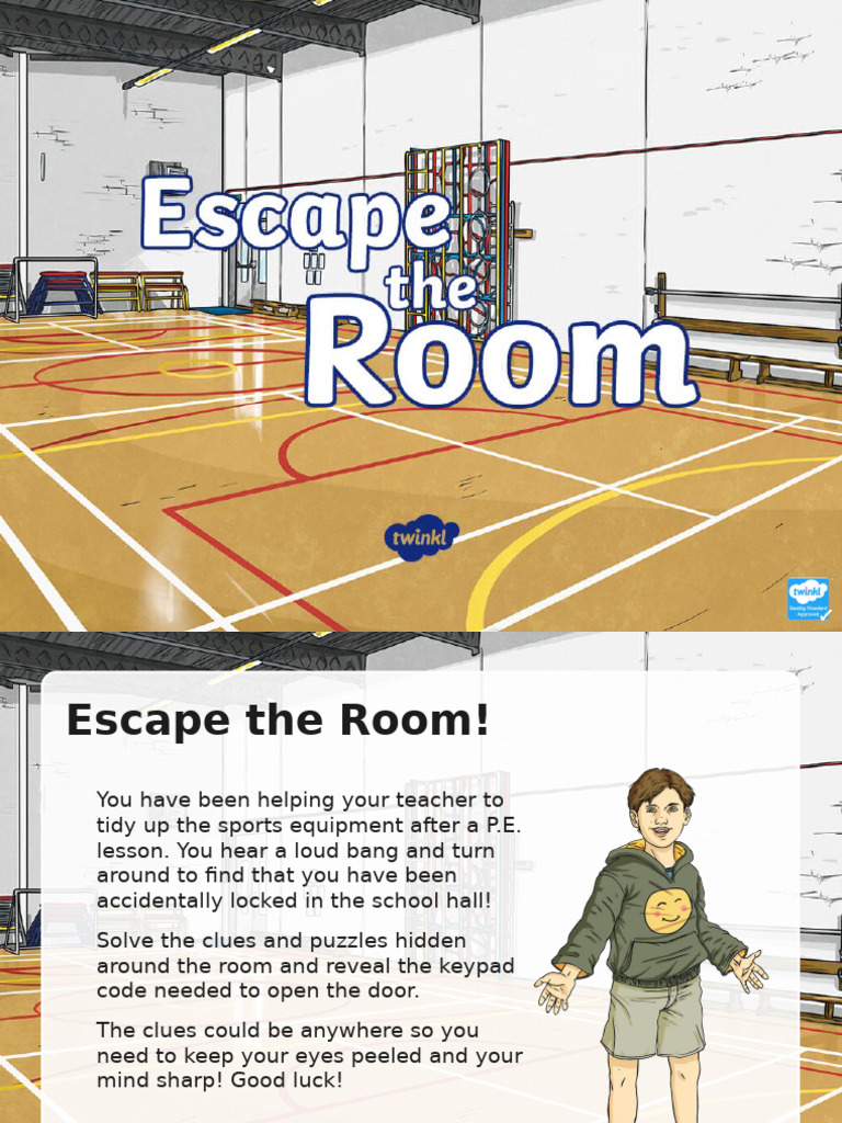 Escape The Room - PowerPoint | PDF