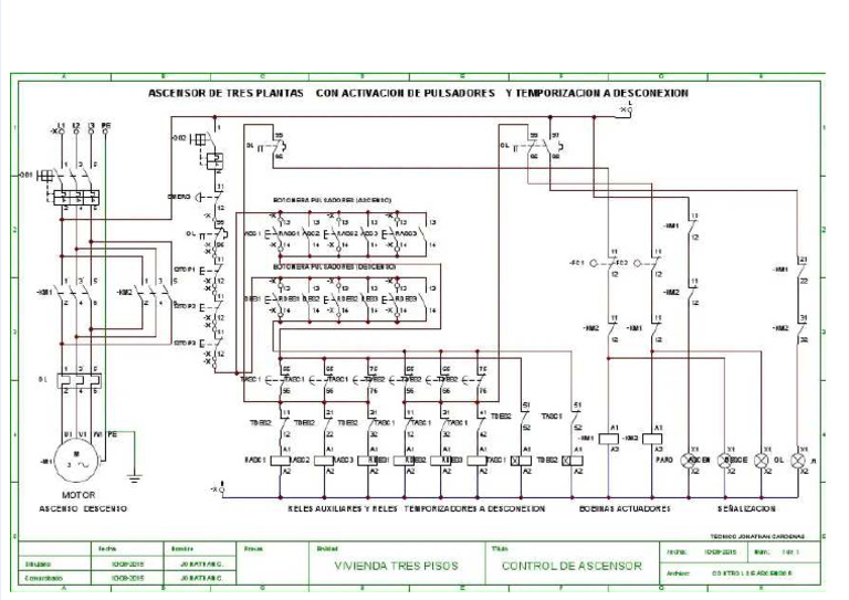 PDF Control de Ascensor o Elevador de Carga Con Temporizacion A Desconexion Por Cada Nivel ...