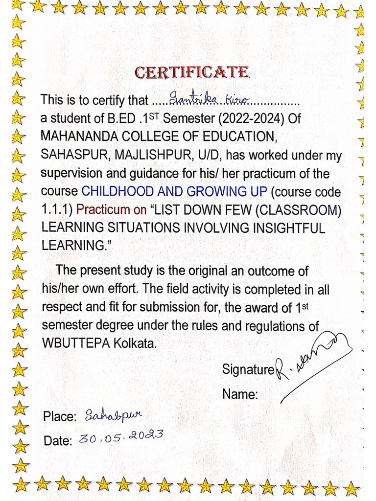 Practicum 1.1.1 | PDF