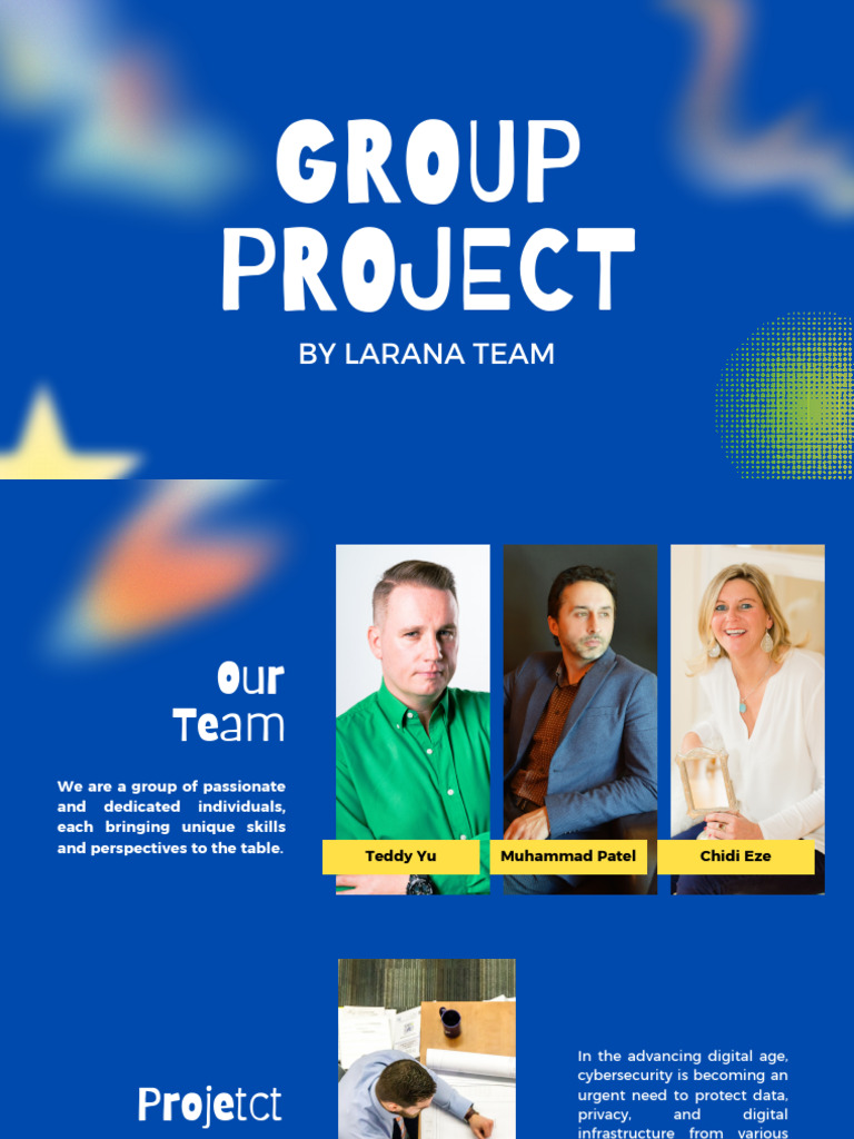 White and Cobalt Group Project Presentation PDF | PDF | Computer ...