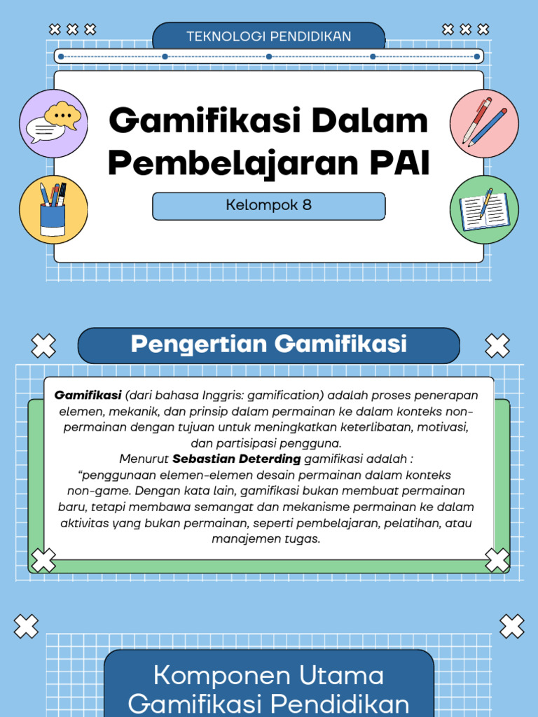 Gamifikasi Pembelajaran PAI | PDF