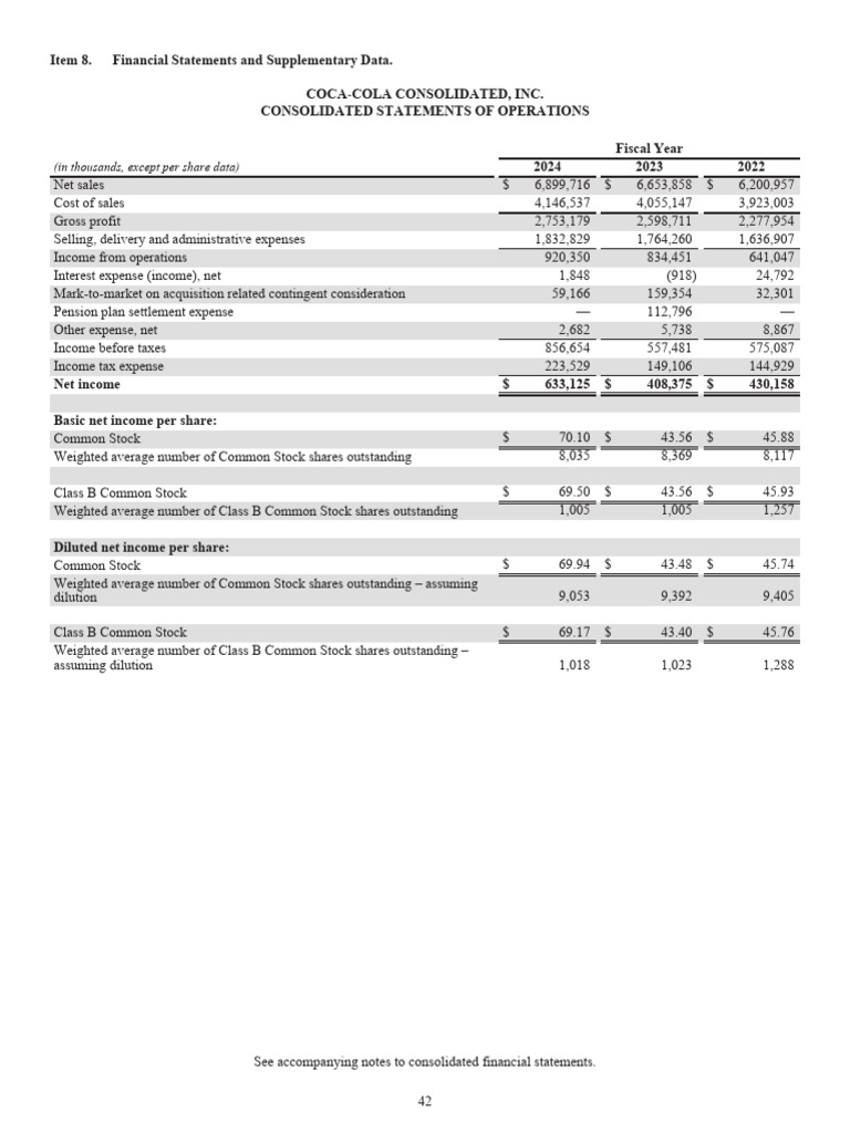 2024 Annual Financial Statements | PDF | Equity (Finance) | Preferred Stock