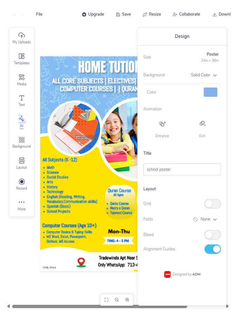 School Poster - PosterMyWall | PDF