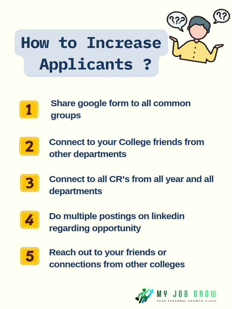 How To Increase Applicants | PDF