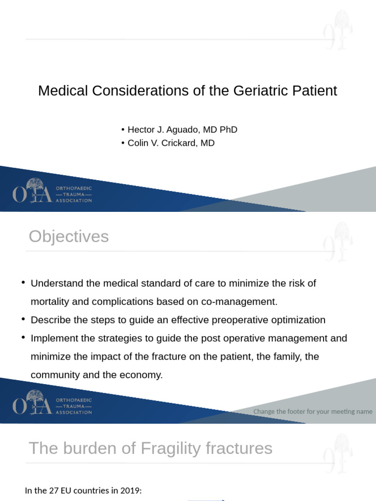 General Geriatric Patient | PDF | Analgesic | Geriatrics