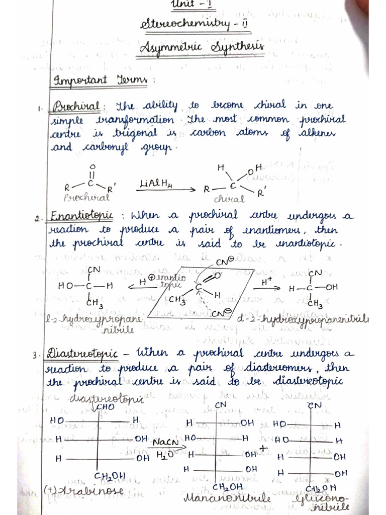 Asymmetric Synthesis | PDF