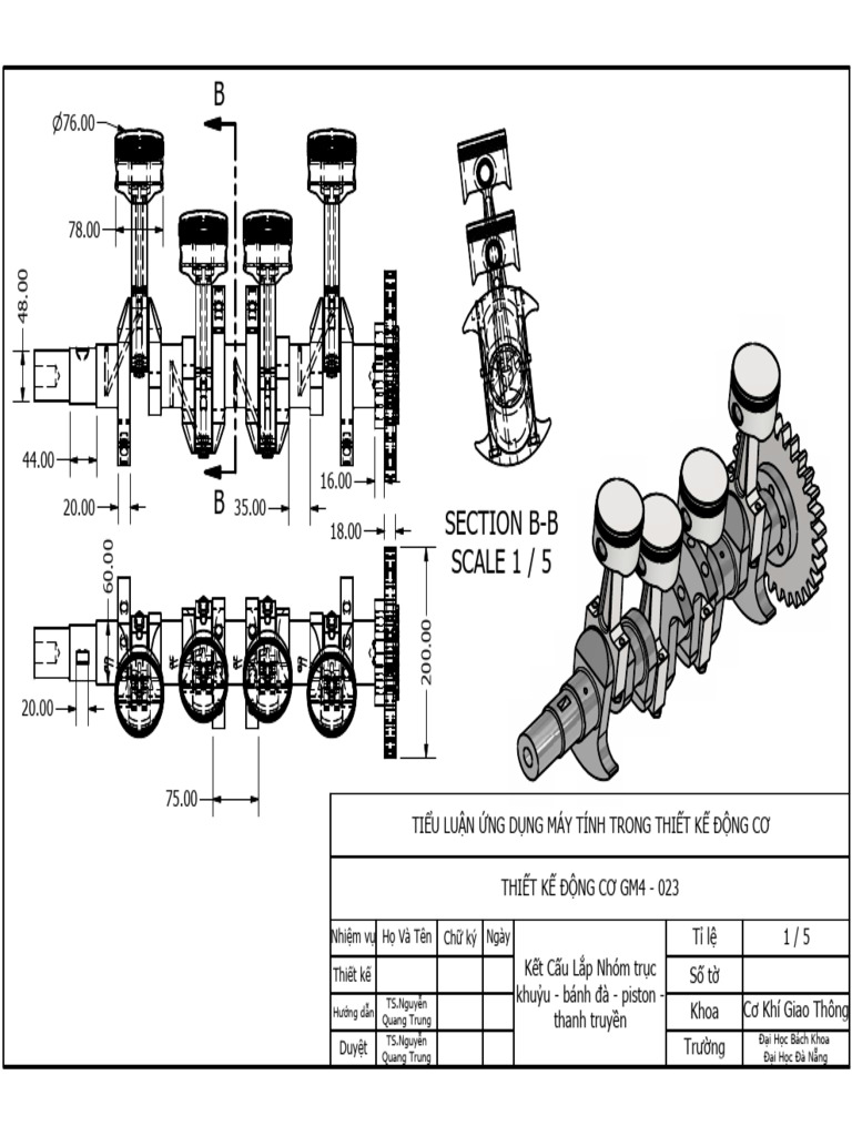 Ban Ve Dong Co I4 | PDF