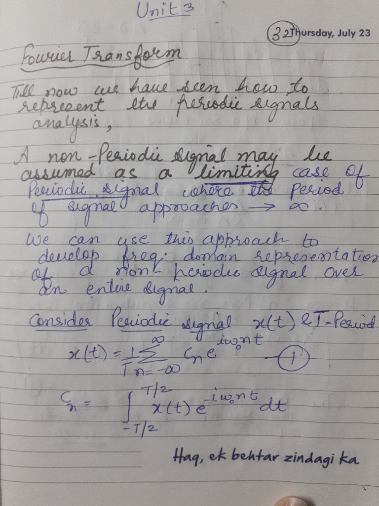 Unit-3 Ece 4th Sem Ss | PDF