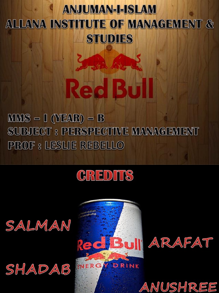 An Analysis of the Global Energy Drink Market Leader: Red Bull's ...
