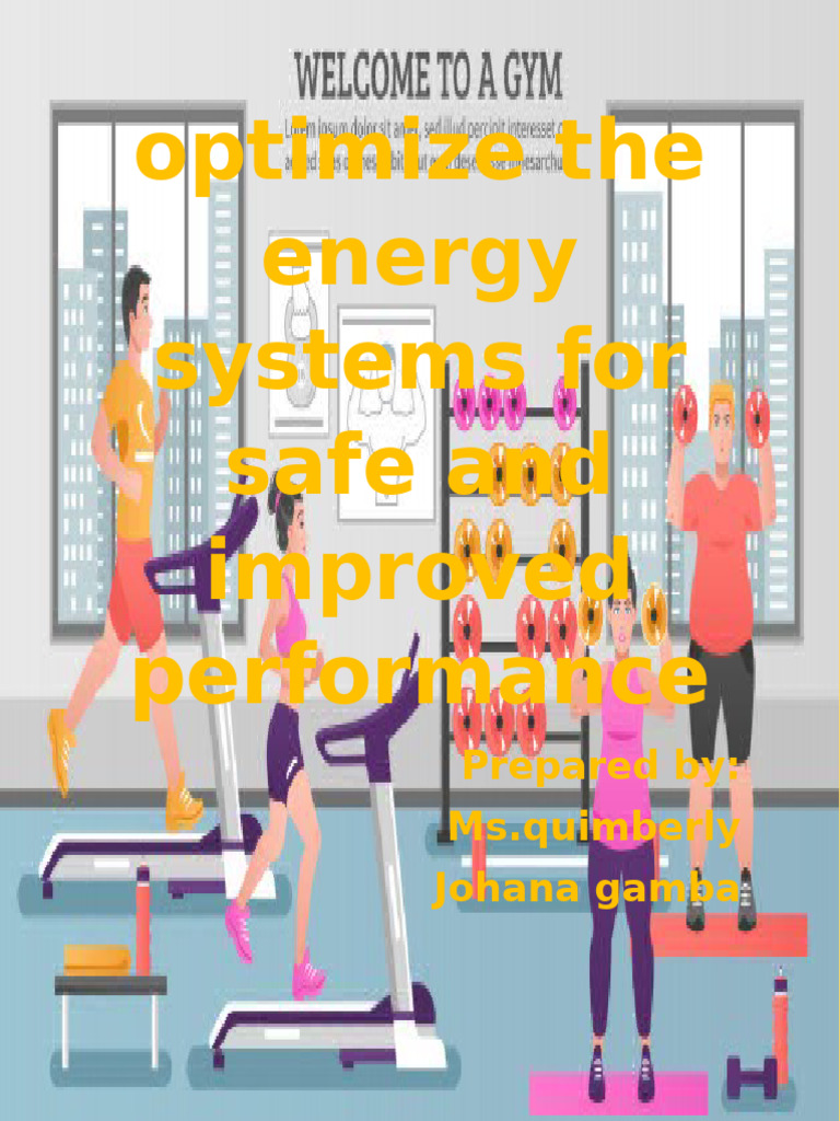 Grade 11 - Optimize The Energy System For Safe and Improve Performance ...