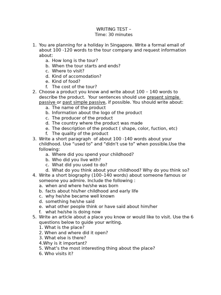 Mid-Term Essay Writing Guidelines | PDF