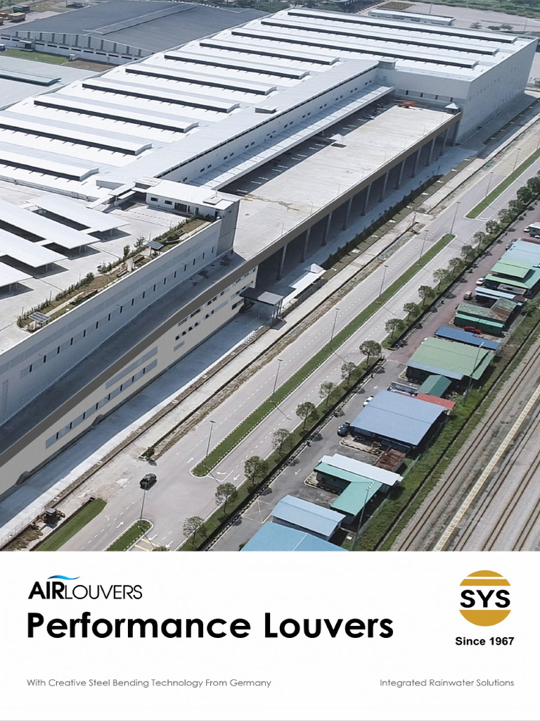 Sys外墙百叶选型-sys Louvers Db100 | PDF