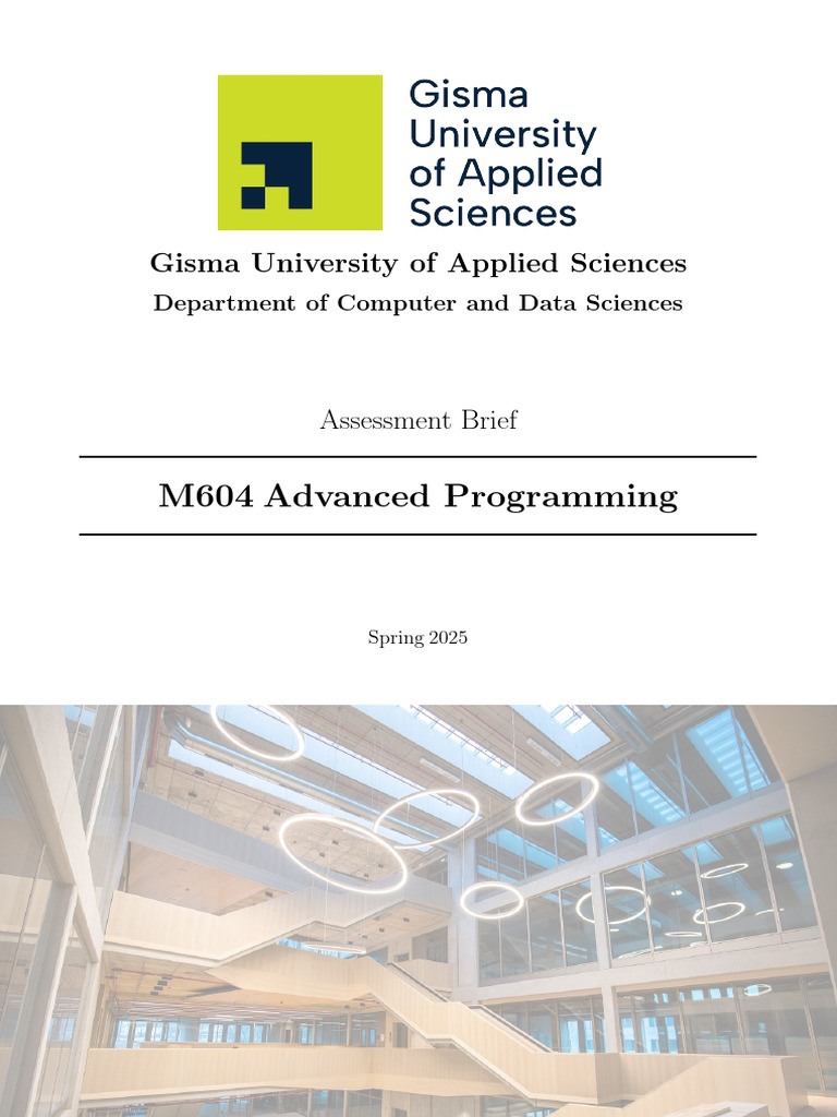 M604 Assessment Brief | PDF | Databases | No Sql