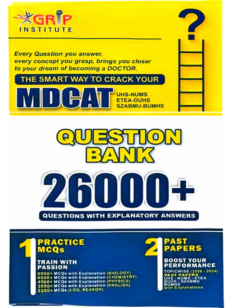 MDCAT Question Bank | PDF