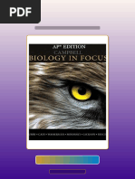 Campbell Biology in Focus 2nd Edition Urry Full Download | PDF | Evolution | Cell (Biology)