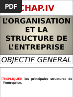Structures Organisationnelles en Entreprise | PDF