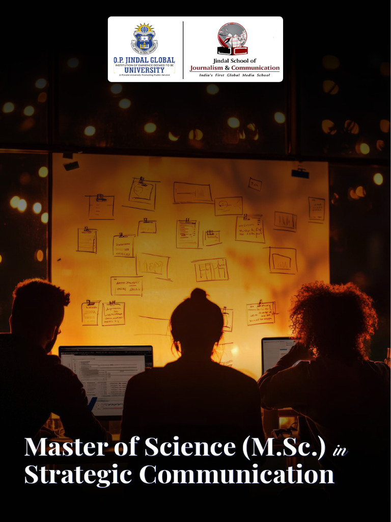 MSc in Strategic Communication at JGU | PDF | Communication | Doctor Of ...