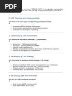 CSR Fund Utilization Certificate Format | PDF | Audit | Corporate ...