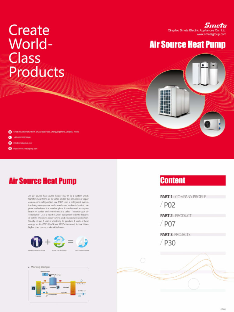 2023 Smeta Heat Pump Catalog | PDF