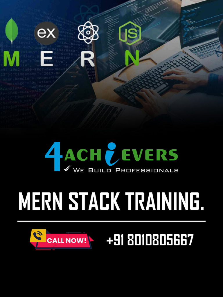 4achievers - MERN STACK Training | PDF | Java Script | Software