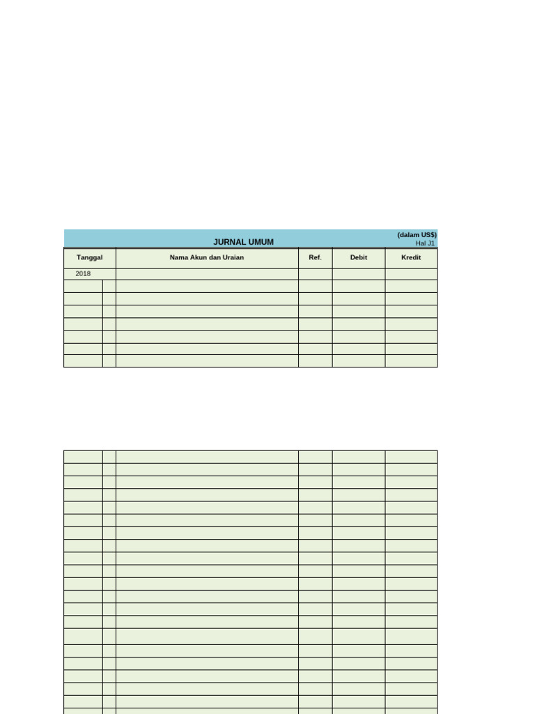 Template Latihan - Final | PDF