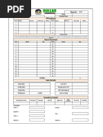 Cash Closing Sheet | PDF