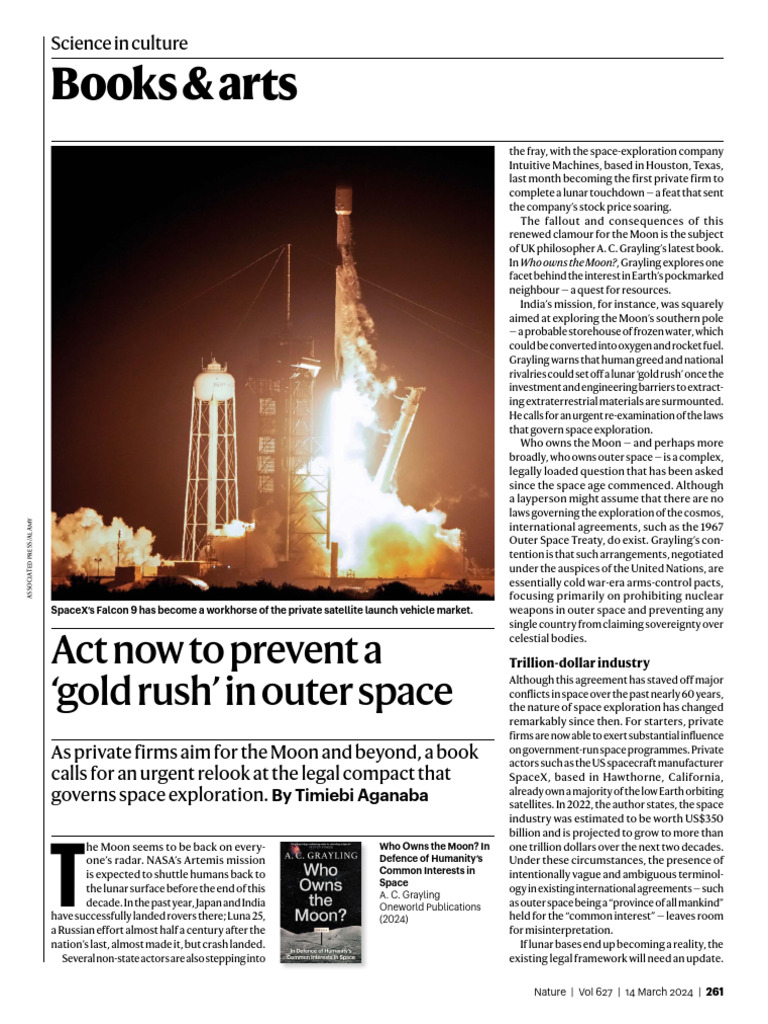 'Gold Rush' in Outer Space | PDF | Human Spaceflight | Moon