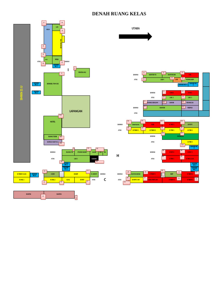 Denah Pra MPLS-1 | PDF