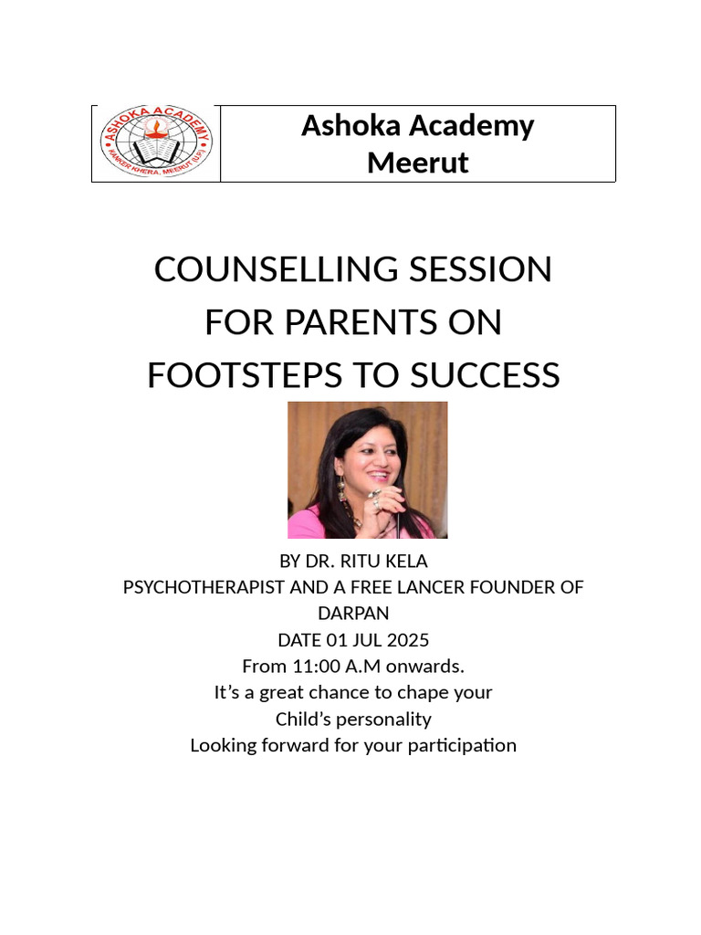 Ashoka Academy Meerut | PDF