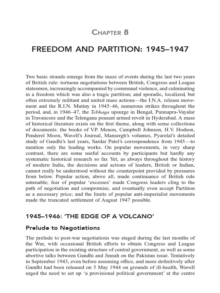 Modern India 1885-1947 by Sumit Sarkar | PDF | Muhammad Ali Jinnah | Partition Of India