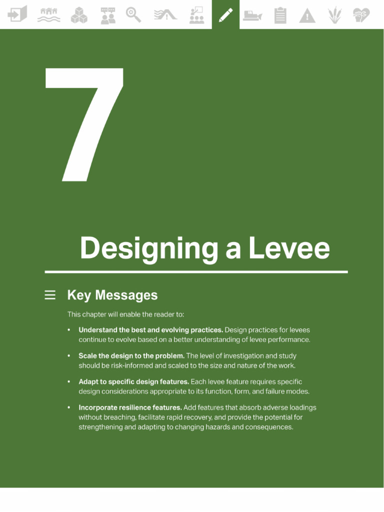 Levee Design Guidelines and Process | PDF | Soil Mechanics | Levee