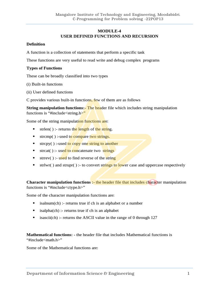 Bpops103 Mod4azdocuments - in | PDF | Parameter (Computer Programming) | Control Flow