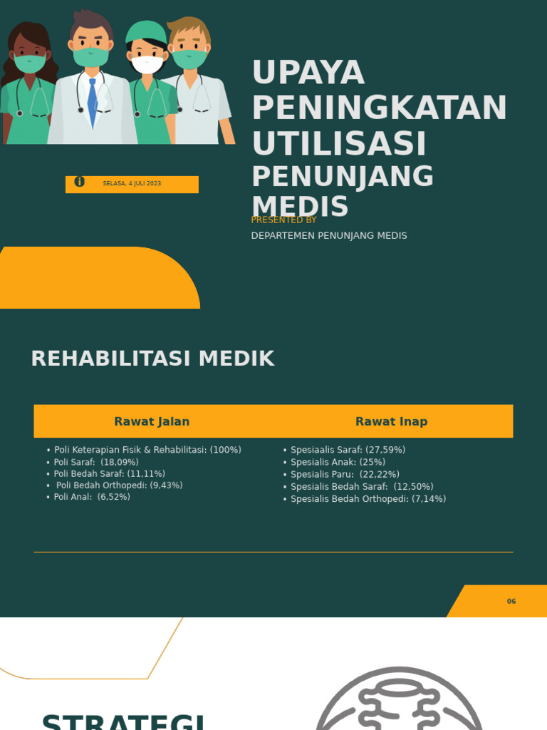 PPT Penunjang Medis Rehab Medik | PDF