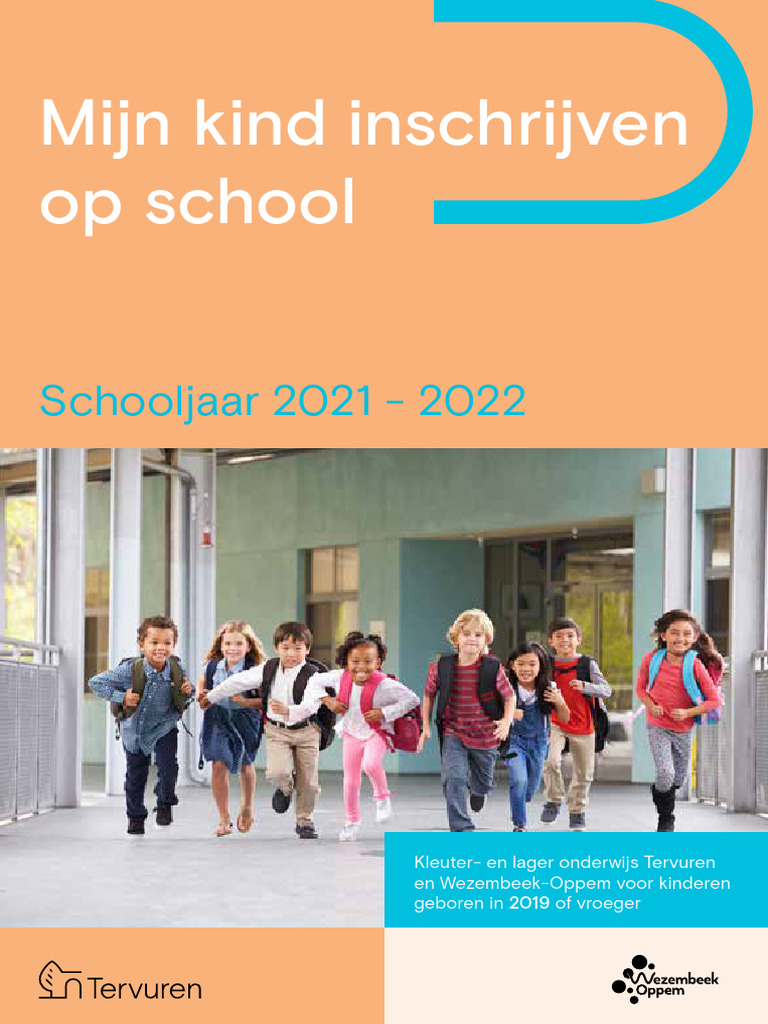 Brochure Inschrijven Scholen Schooljaar 2021-2022 | PDF