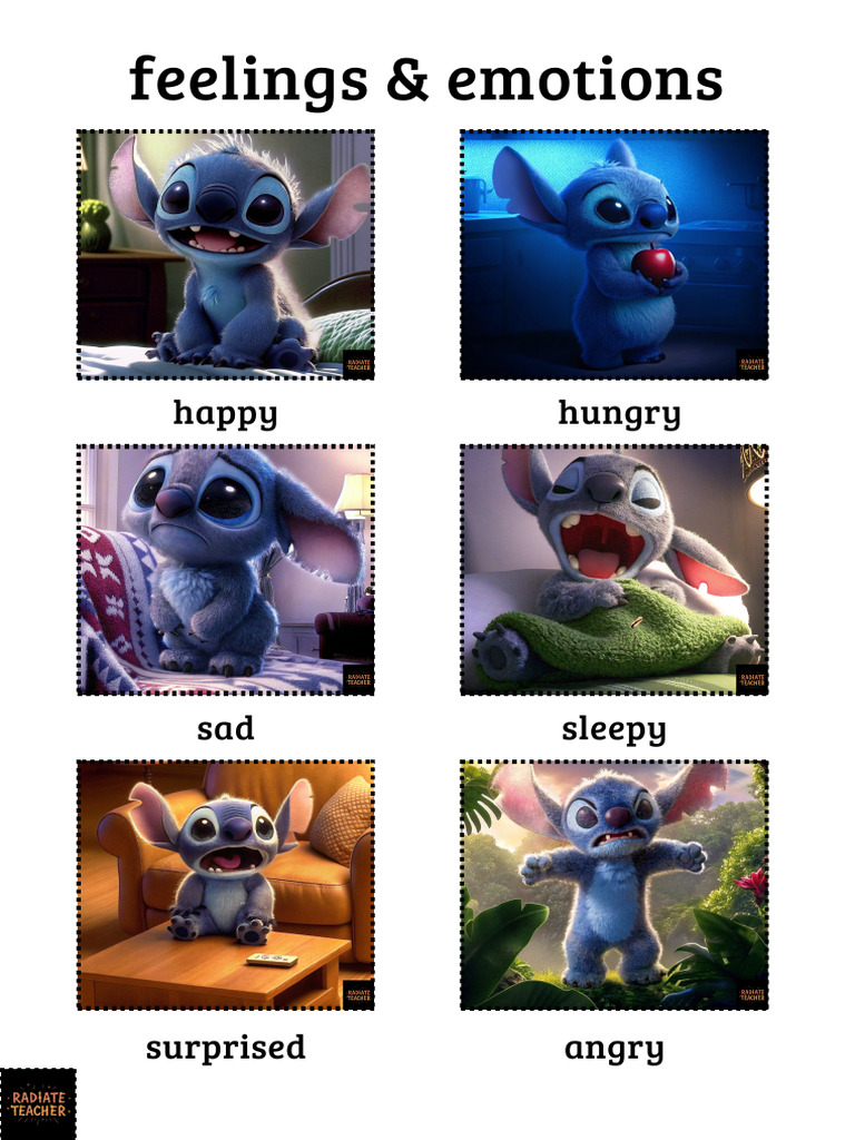 Emotions Poster Stitch @radiateacher | PDF
