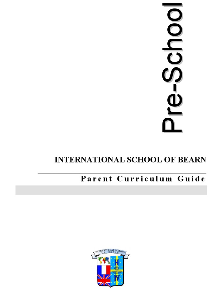 Pre School Syllabus | Download Free PDF | Emotions | Learning