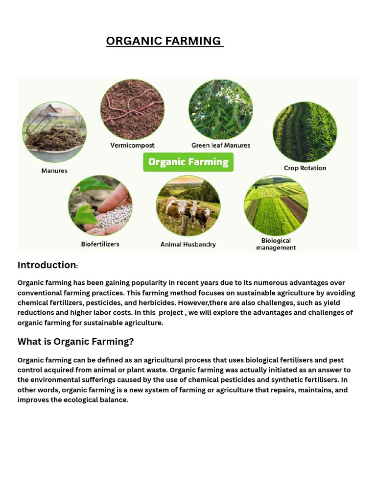 Introduction 20250102 191108 0000 | PDF | Organic Farming | Agriculture