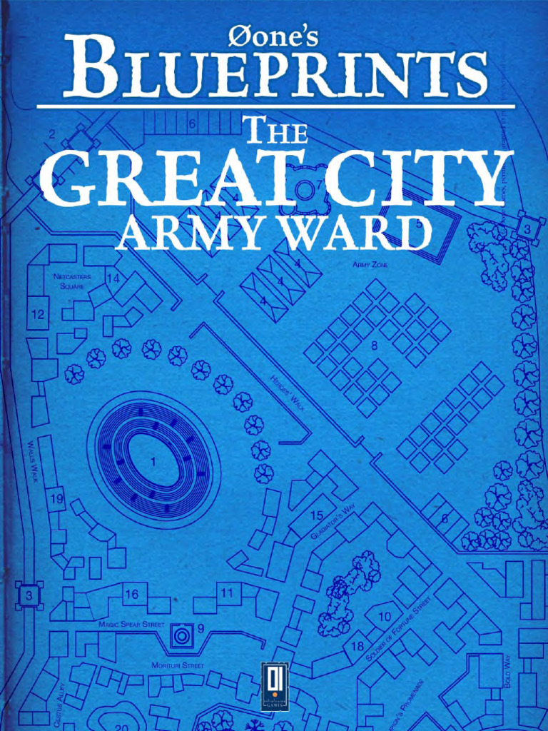 0one's Blueprints The Great City, Army Ward | PDF