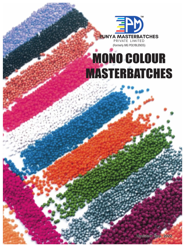 Mono Colour Master Batch | PDF