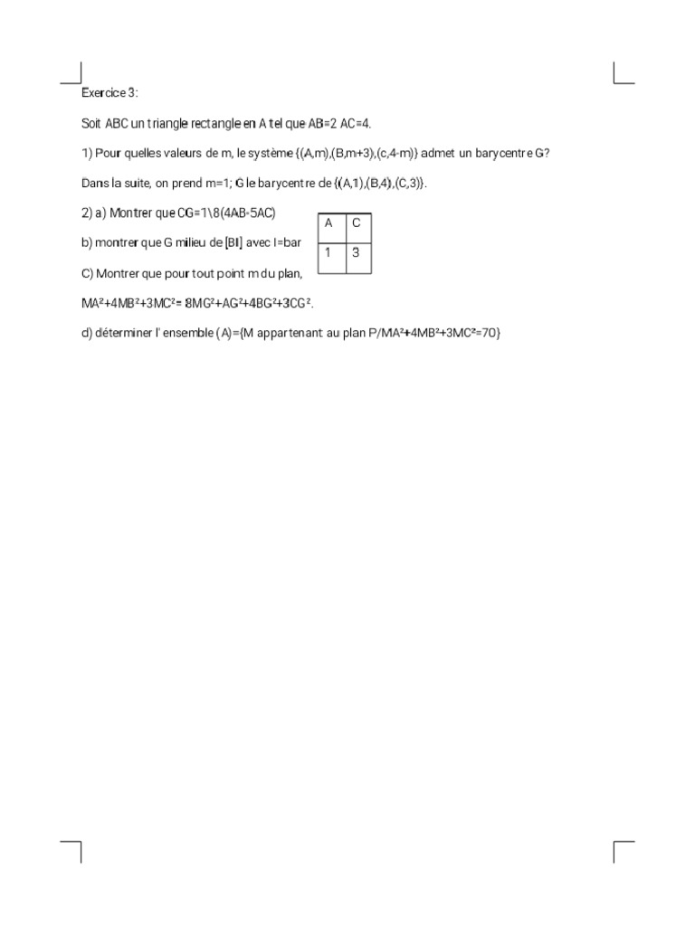 Exercice 3 Phoenix | PDF