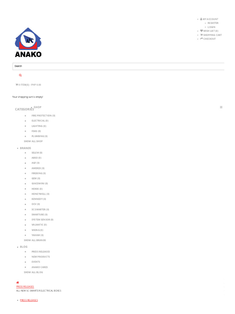 SC Smarter Electrical Galvanized Boxes L News L Anako Philippines | PDF